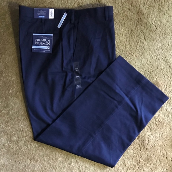 croft & barrow | Pants | Mens Croft Barrow Flat Front Classic Fit ...